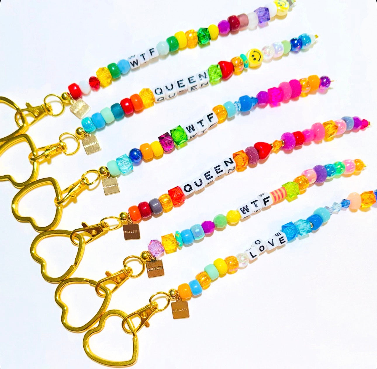Heart Ring Bag Charms – Bird & Beej